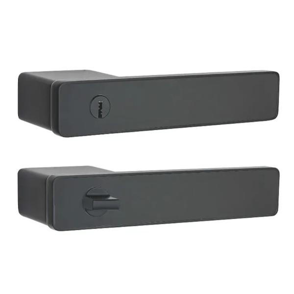 Quality Modern Indoor Door Lock Handle With 35-60mm Thickness for sale