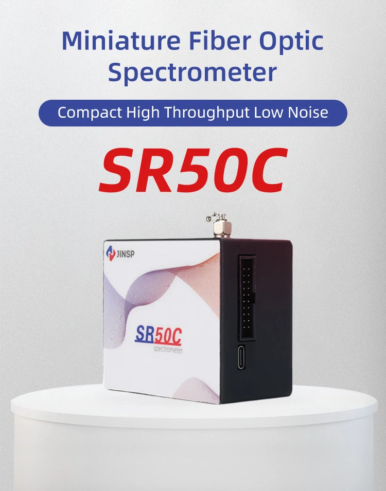 Portable Spectrometer SR50C with Integrated Temperature Sensor