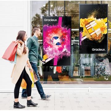 Quality 55" Indoor Digital Signage Screen Indoor Digital Menu Board Signs 3000nit for sale