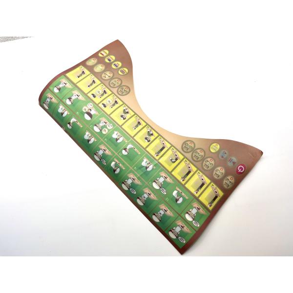 Quality Customized Automatic Printing Digital Graphic Overlay With REACH Certification for sale