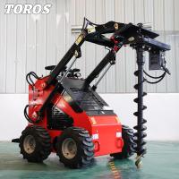 China Small Scale Farm Skid Steer Compact Skidsteer Loader 1000Lbs-1500Lbs factory