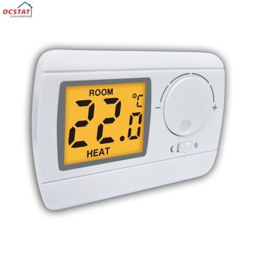 Quality Riseem RoHS 24V AC LCD Display Thermostat For Bolier Temperature Controller for sale