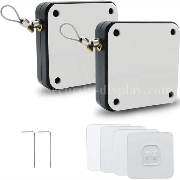 Quality Security Tether Automatic Retractable Punch Free Sensor Door Closer for sale