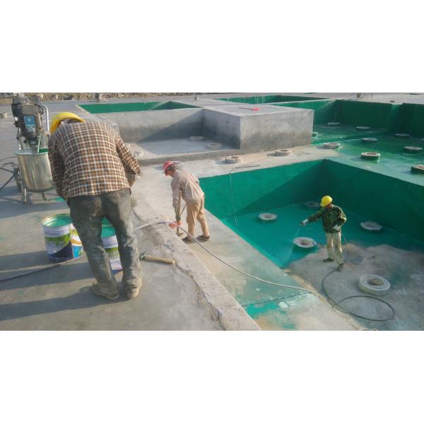 Quality SPU Overstrength Elastic One Component Polyurethane Waterproofing Coating for sale