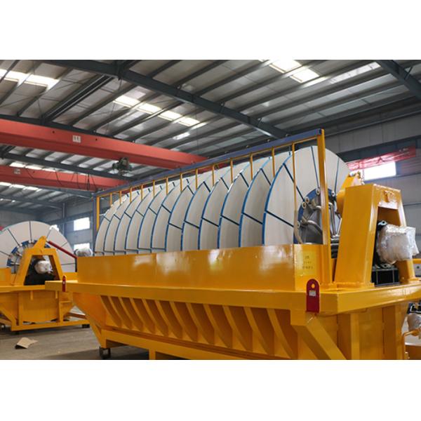Quality Slurry Rotary Vacuum Disc Filter Dia 3100mm Disk Filter Wastewater Treatment for sale