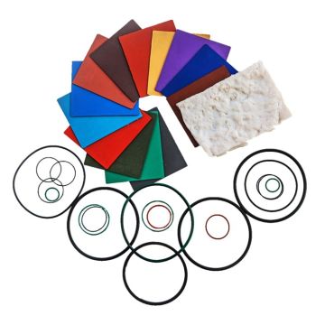 Quality A201C Fluoroelastomer Rubber FPM Precompound Low Compression Set for sale