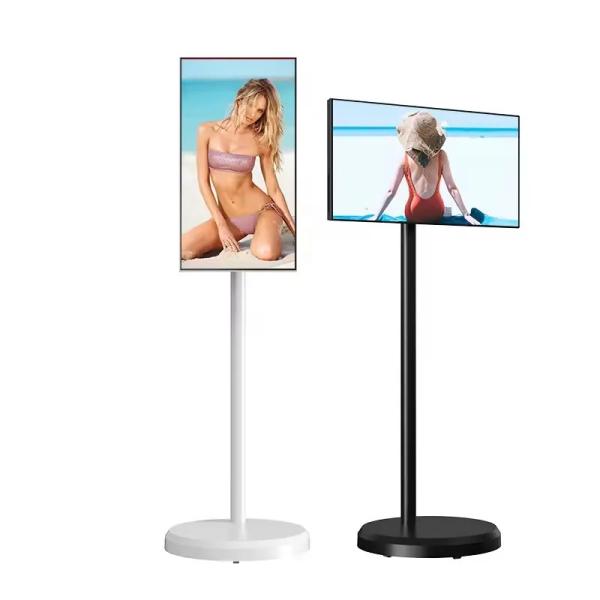 Quality Standbyme Tv 21.5 Inch Incell Floor Standing Smart Display Indoor Android 12 for sale