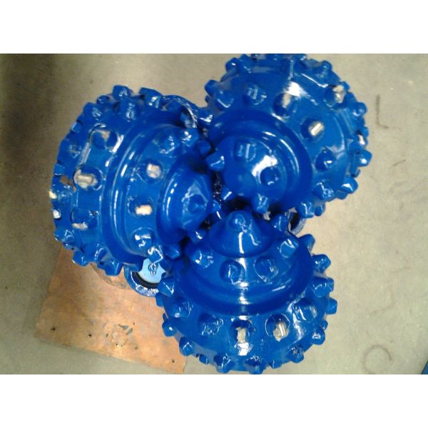Quality TCI 8-1/2 Inch 216mm Three Cone Tricone Roller Bit Oil Well Drilling In Blue for sale