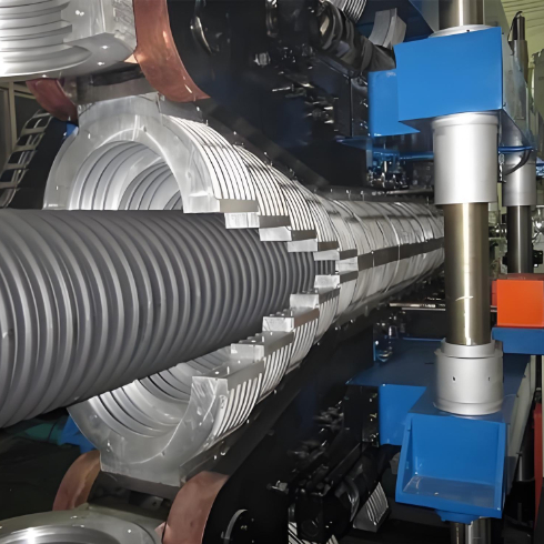 Quality HYPET High Quality HDPE Double Wall Corrugated Pipe Extrusion Machine Manufactur for sale