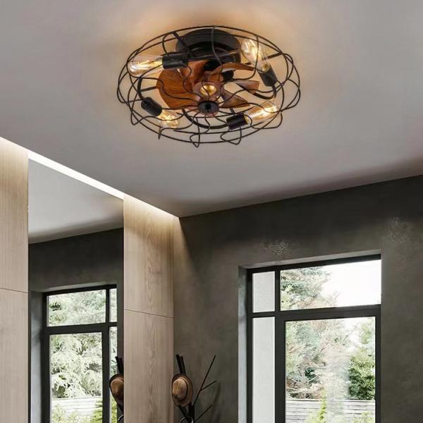 Quality 20 Bathroom Ceiling Fan With Light 20 Ceiling Fan Blades 7 ABS for sale