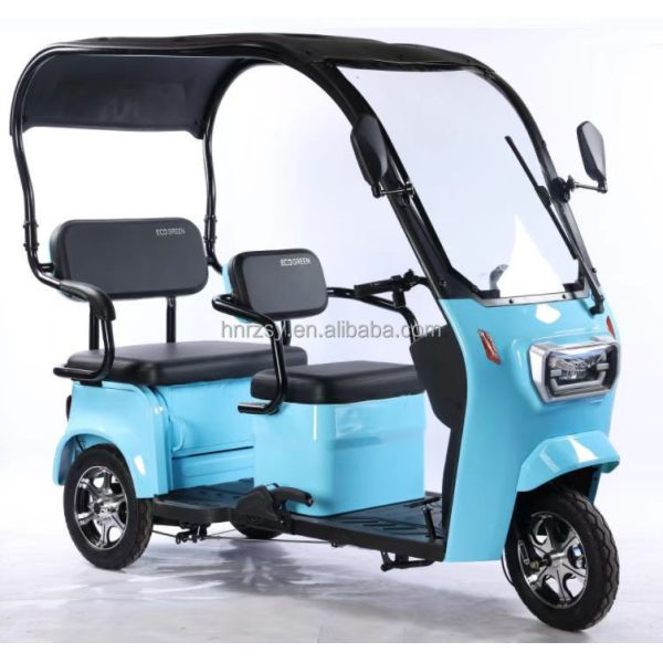 Quality 2024 Adult Cargo Electric Tricycle Motorcycle Bike with 3 Wheels Driving Mileage 50-70km Rear Carrier Battery Position for sale