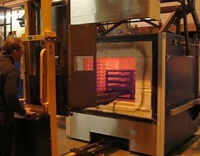Quality Double Combustion Industrial Curing Furnace 0.67m/Min Belt Convey for sale