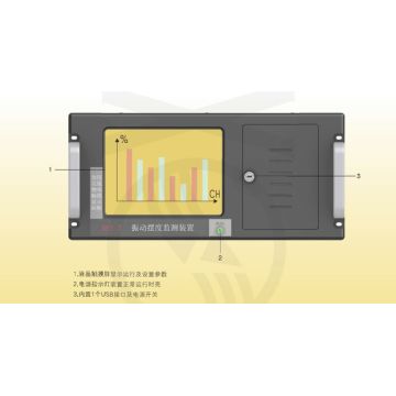 Quality DEV-T Multi Channel Vibration Speed Measuring Instrument With 10.4" LED Dispaly for sale