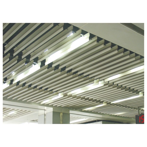 Quality Suspended Decorating Linear Metal Ceiling False For Office Building , ISO for sale