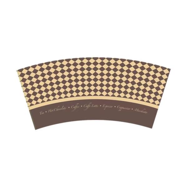 Quality 150ML Flexo Printed Paper Cup Fan 100% Degradable Material for sale