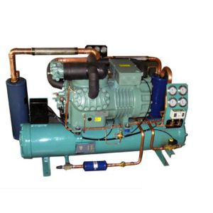 Quality CE 9HP Water Cooled Refrigeration Unit 4CE-9Y Semi Hermetic Condensing Unit for sale