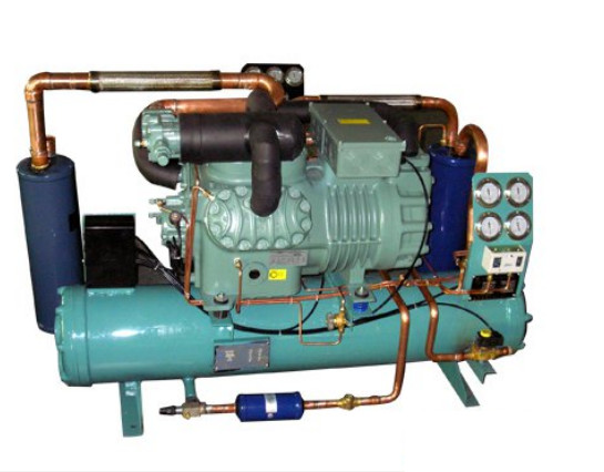 Quality CE 9HP Water Cooled Refrigeration Unit 4CE-9Y Semi Hermetic Condensing Unit for sale