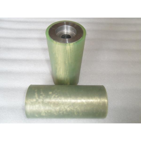 Quality Industrial Abrasion Resistance polyurethane wheels , Conveyor roller for sale