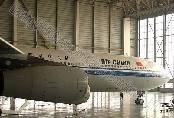 Quality Prefabricated Industrial Wide Span Hangar Steel Structure Building for sale