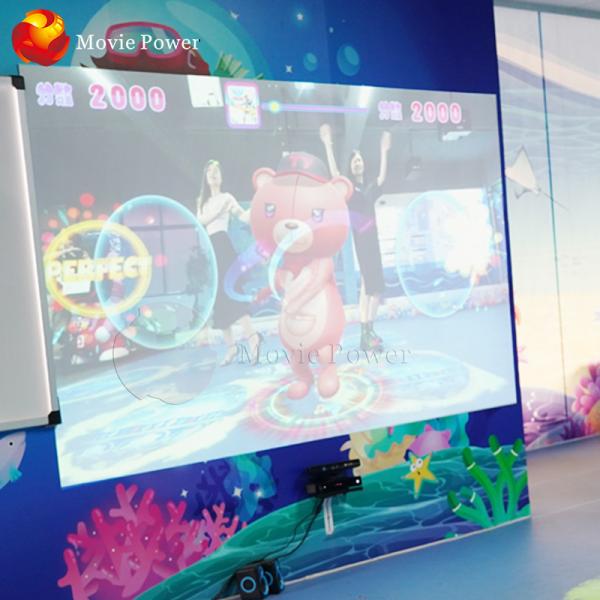Quality Amusement Park Entertainment Interactive 3d Hologram Floor Kids Game System for sale