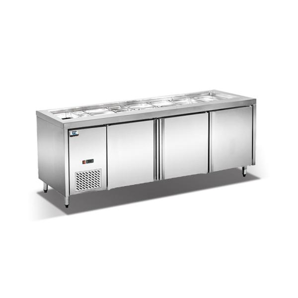 Quality 350L Antiwear Commercial Restaurant Refrigerator Undercounter Detachable for sale