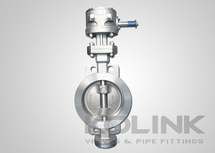 Quality Double Offset Wafer Butterfly Valve 2-48 Inch Metal Seated for sale