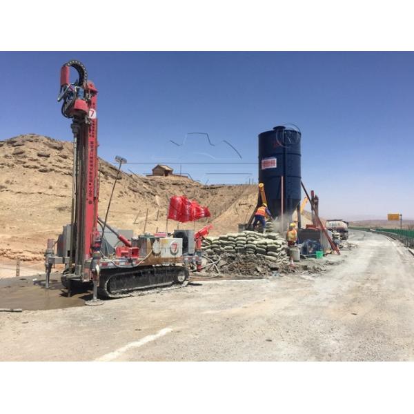 Quality Electric Railway Bridge Anchor Drilling Rig 150mm Hole for sale