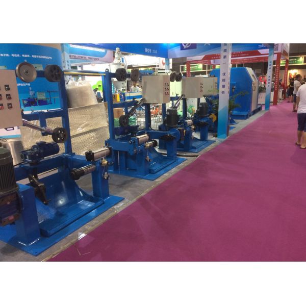 Quality High Speed Low Voltage Electric Wire Extruder Machine 1.5 Cable Extruder Production Line for sale