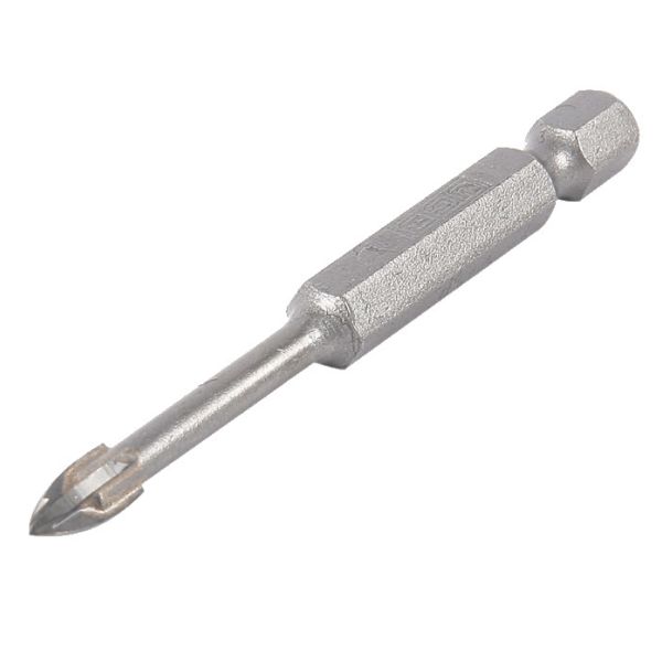 Quality 1/4 Hex Shank Glass Drill Bits YG6X Tipped 3-20mm for sale