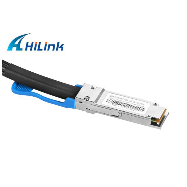 Quality 100G QSFP28 to 4SFP28 Direct Attach Cable (DAC) 100G Breakout PCC cable 1M for sale