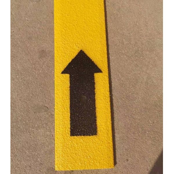 Quality Customizable 50mm Fiberglass Anti-Slip Strips with Chamfers on Both Sides for sale