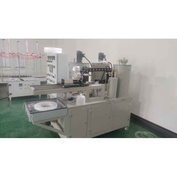 Quality 3 Tanks Filter Caps PU Polyurethane Injection Machine 1:5 Mixing Rate for sale