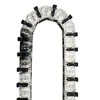Quality Stainless Steel Cable Wire Track Steel Cable Carrier Chain For Machine Tool for sale