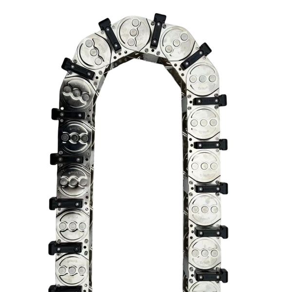 Quality Stainless Steel Cable Wire Track Steel Cable Carrier Chain For Machine Tool for sale