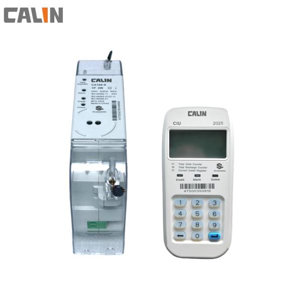 Quality Din Rail Smart Electric Meters Remote Control Single Phase Watt Hour Meter for sale