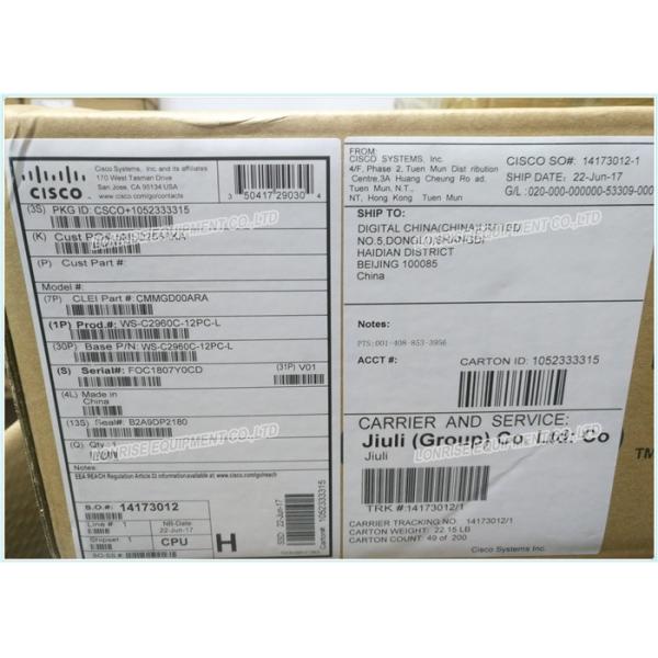 Quality Cisco Catalyst Switch WS-C2960C-12PC-L 12 Port PoE 2 x 1G copper or 2 x 1G SFP for sale