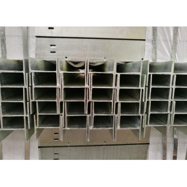 Quality Hot Rolled Highway Guardrail Systems , Galvanized Surface Guardrail H Beam Post for sale