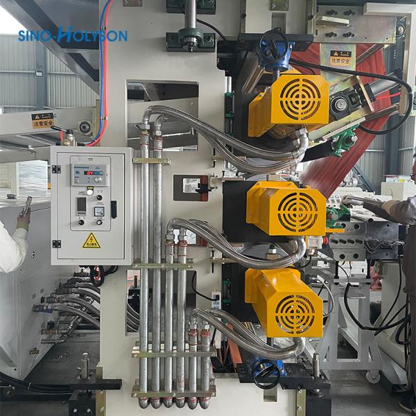Quality 1220*2240mm PVC Artificial Marble Sheet Making Machine With 36.9 Rpm Screw Speed for sale
