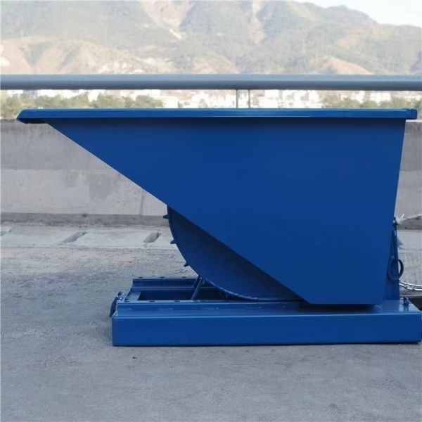 Quality Standard Quick Release Steel Dumping 2 Cubic Yard Hopper for sale
