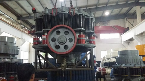Quality Liner Spring Stone Cone Crusher Machine Medium Fine For Quarry / Construction for sale