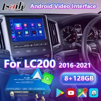 Quality Lsailt Android Multimedia Video Interface for 2016-2021 Toyota Land Cruiser LC 200 GXL VX VXR VX-R Sahara LC200 for sale