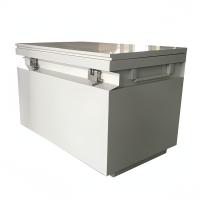Quality White Metal Steel Job Site Cabinet Tool Box with Hasp Lock System and Handles for sale