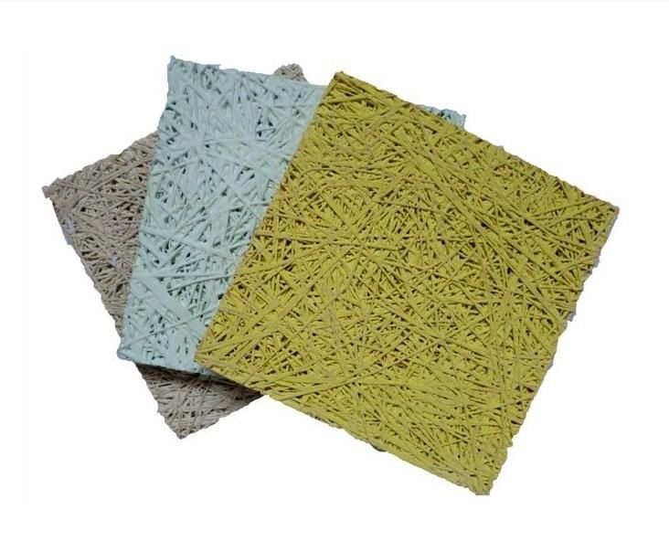 Acoustic Sound Wood Wool Cement Panel for Ceiling Decorative