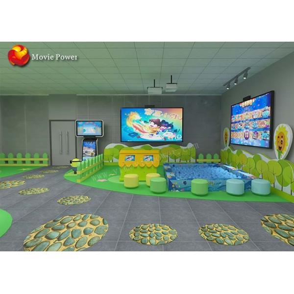 Quality VR Amusement Park Indoor Interactive Projection Children Painting Game Machine 1 for sale