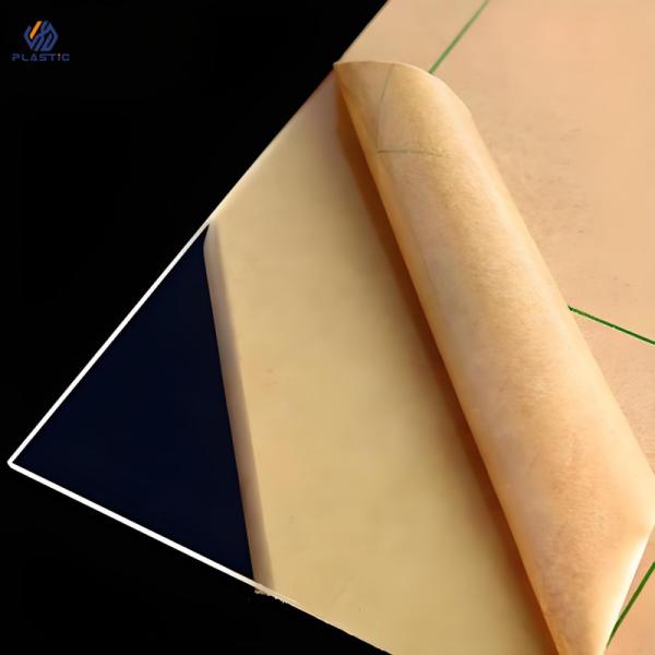 Quality High Glossy Transparent Acrylic Sheet Cast Production Process for Signage for sale