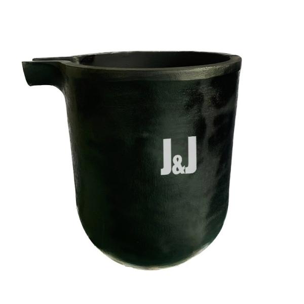 Quality Thermal Conductivity Aluminum Melting Crucible Melting Pot Smooth Surface Finish for sale