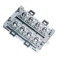 Quality 60mm Wide Neck PET Preform Mould Jar Can 12 Cavity Hot Runner Valve Gate for sale