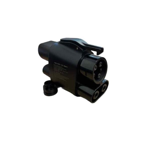 Quality CCS2 To CCS1 Tesla EV Charging Adapter , Tesla Charging Connector Waterproof for sale