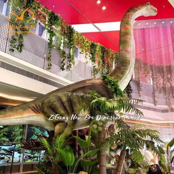 Quality Lifelike Real Animatronic Dinosaur Model Long Neck Brachiosaurus Dinosaur for for sale