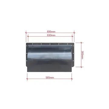 Quality Animal Breeding Poultry Ventilation Window PP Rain Shield Air Circulation System for sale
